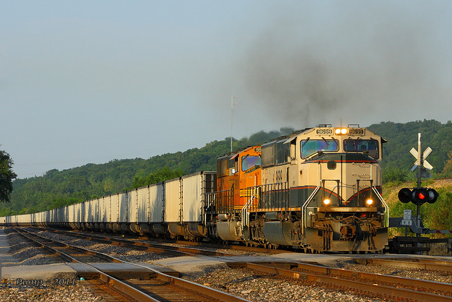 Westbound BNSF Loaded Coal Train